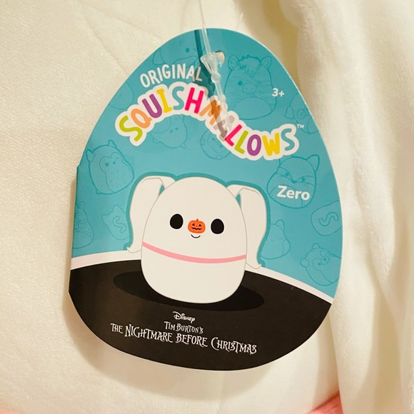 Kellytoy | Toys | Zero The Nightmare Before Christmas Squishmallow 4 ...